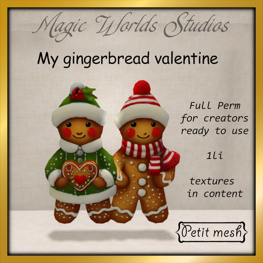 Second Life Marketplace Mw My Ginger Valentine